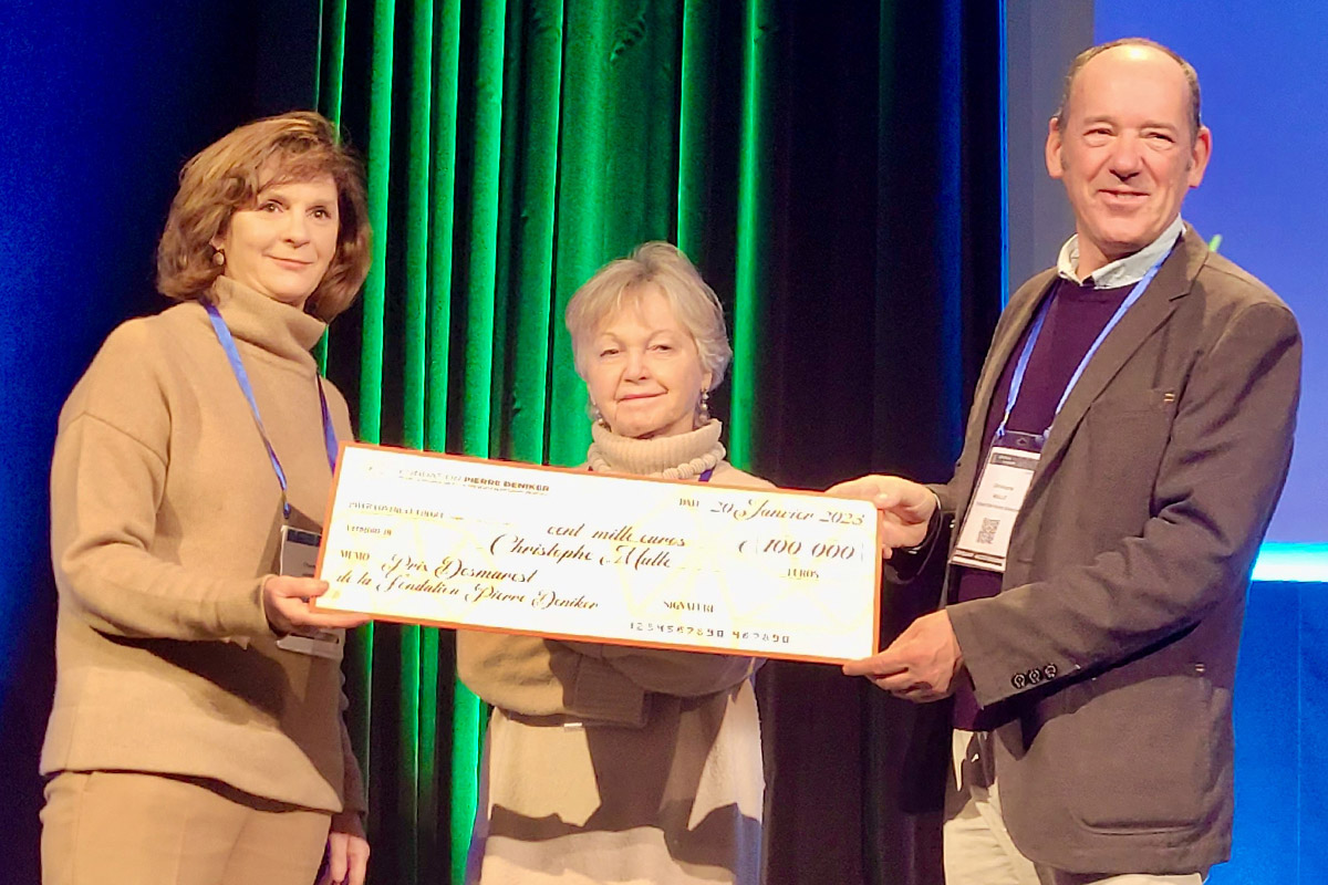 Christophe Mulle lauréat du Prix Desmarest - Bordeaux Neurocampus
